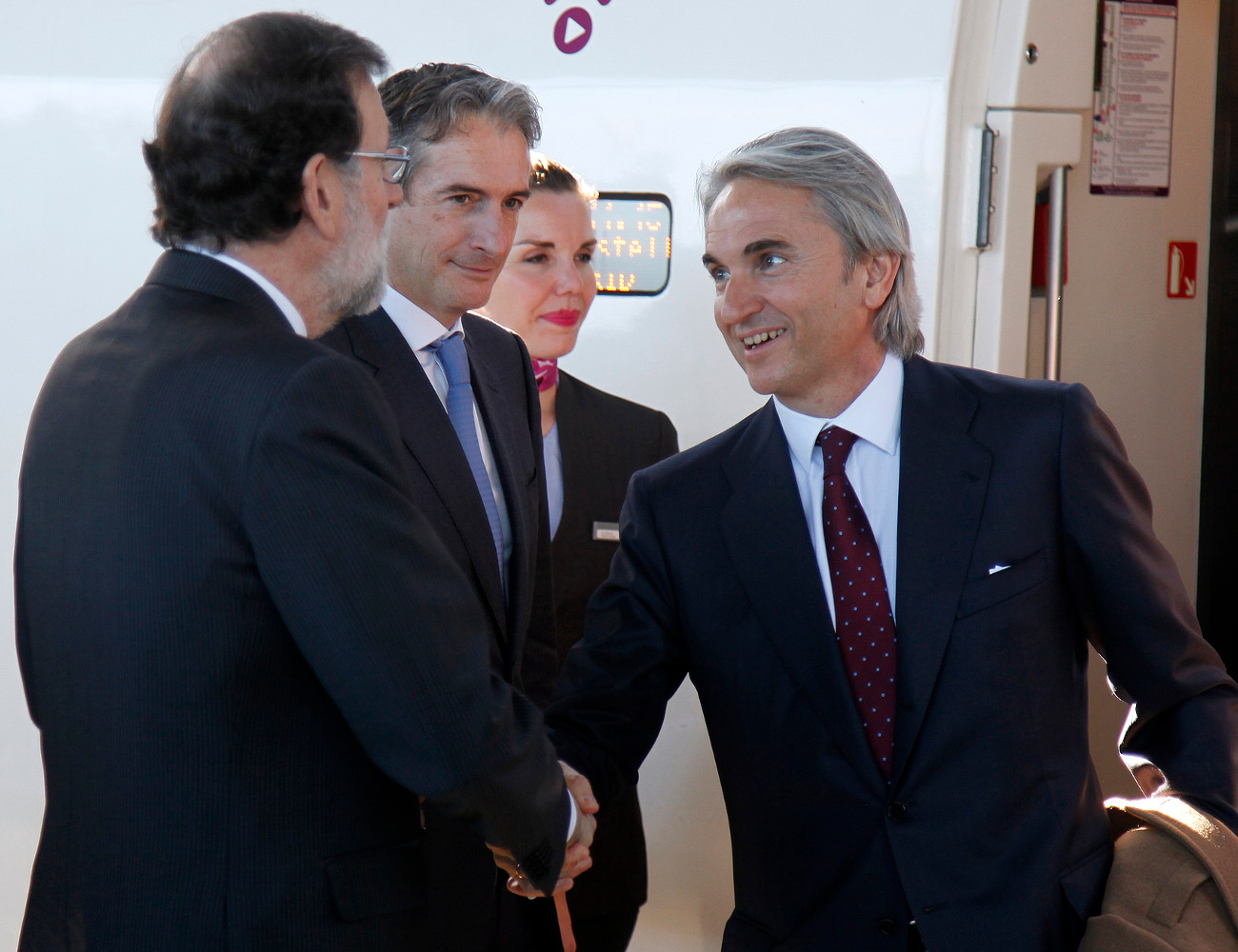 Manuel Broseta, en la inauguración del AVE a Castellón - Broseta